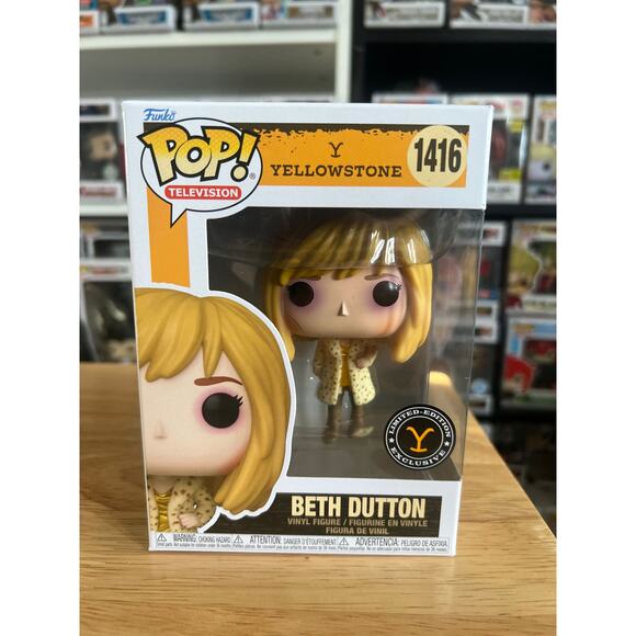 Funko | Toys | Limited Edition Beth Dutton Yellowstone Funko Pop 416 ...